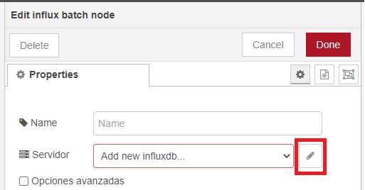 Generación y volcado de datos en Node-RED - IIoT&CPS